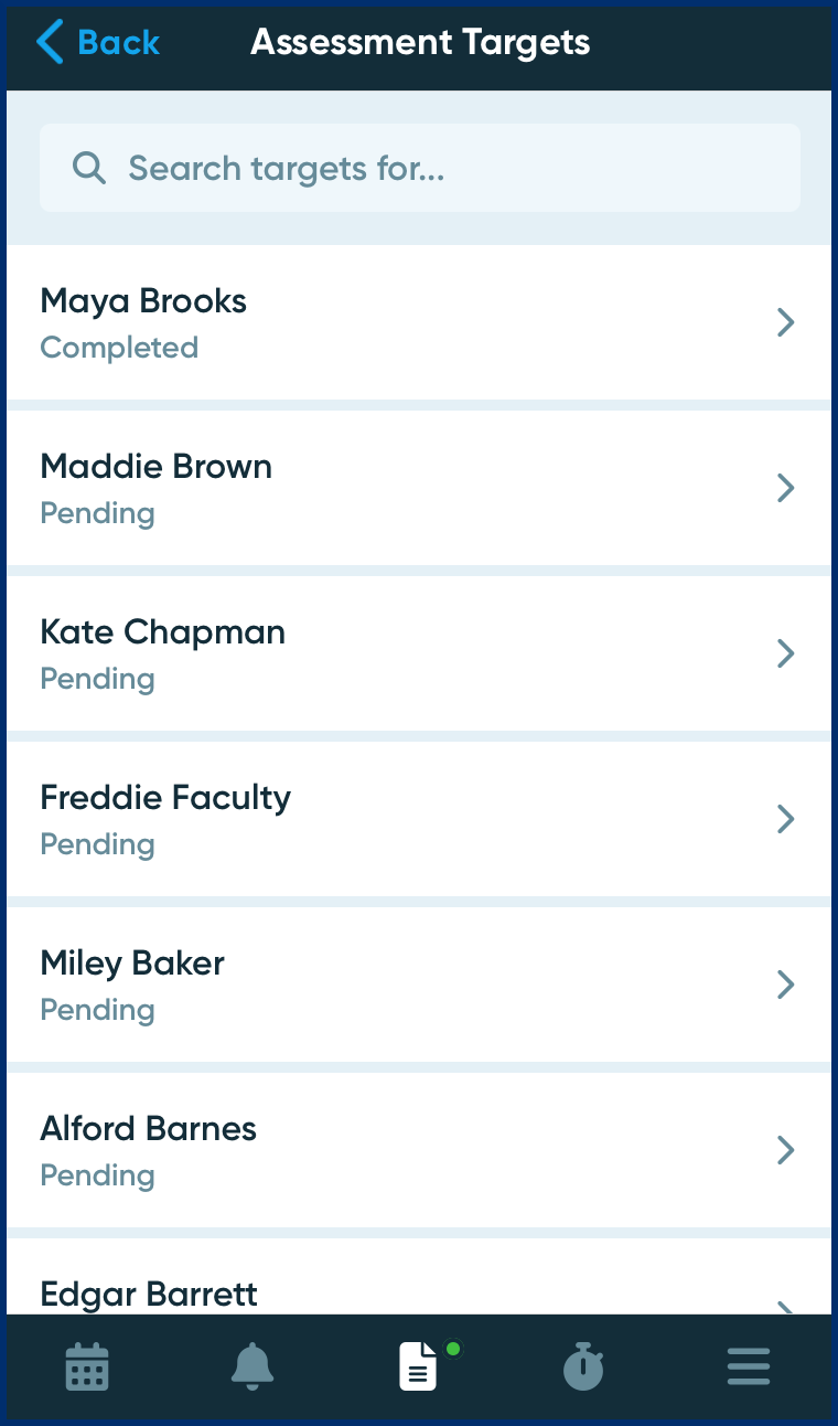 Elentra Mobile App: Forms